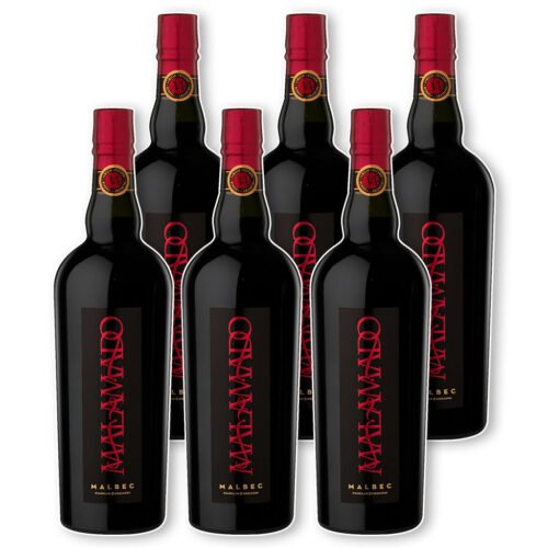 Vino Malamado Malbec Fortificado Mini 187ml x 6 | Casa de Vinos Mendoza
