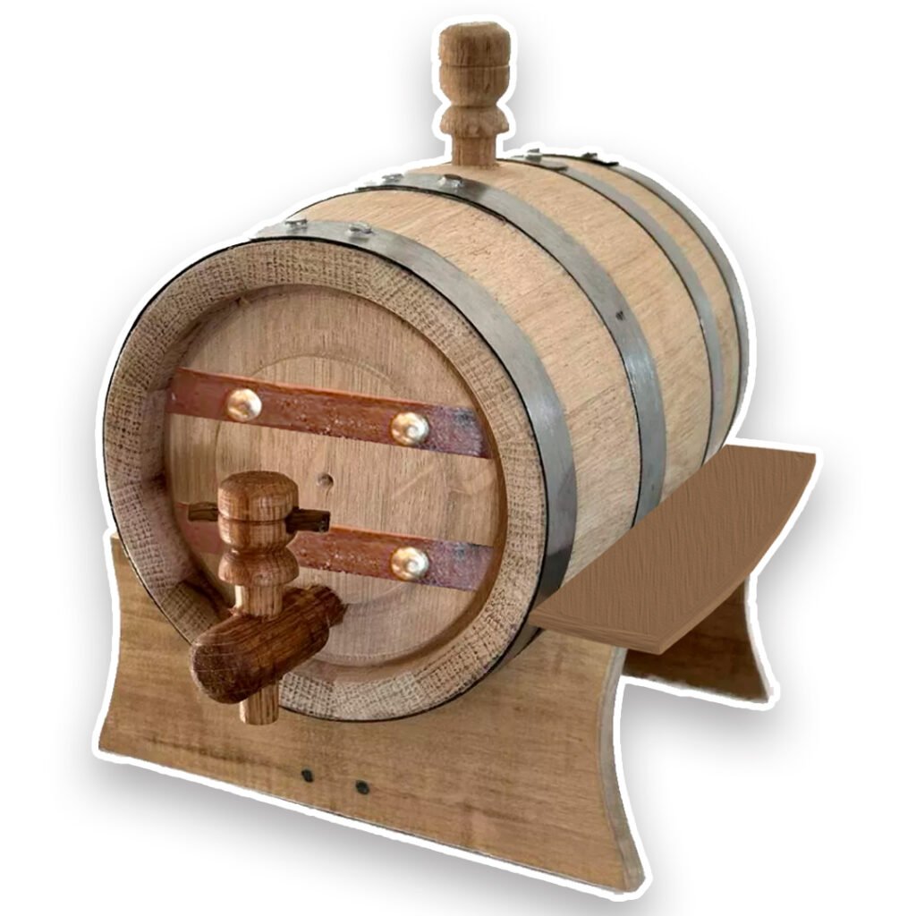 Barrica de Roble Frances Artesanal Capacidad 1 Litro | Casa de Vinos ...