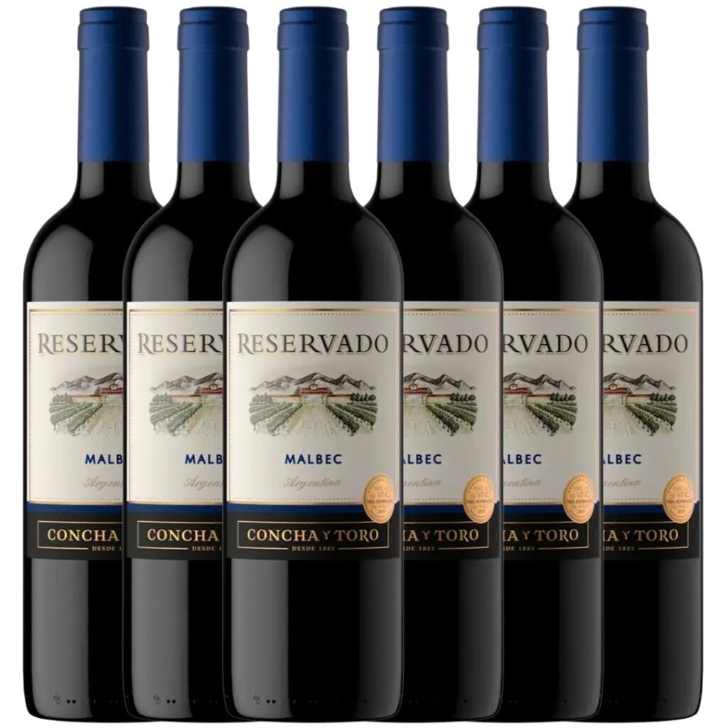 Vino Reservado Malbec x6 unidades | Casa de Vinos Mendoza