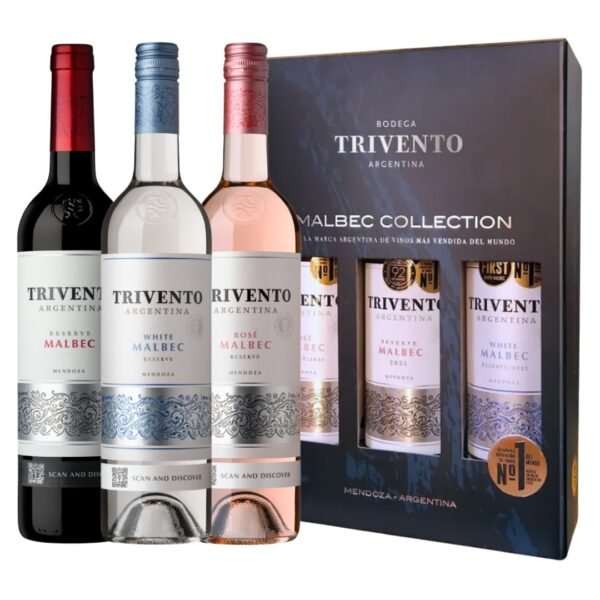 Estuche Vinos Trivento Malbec Collection | Casa de Vinos Mendoza